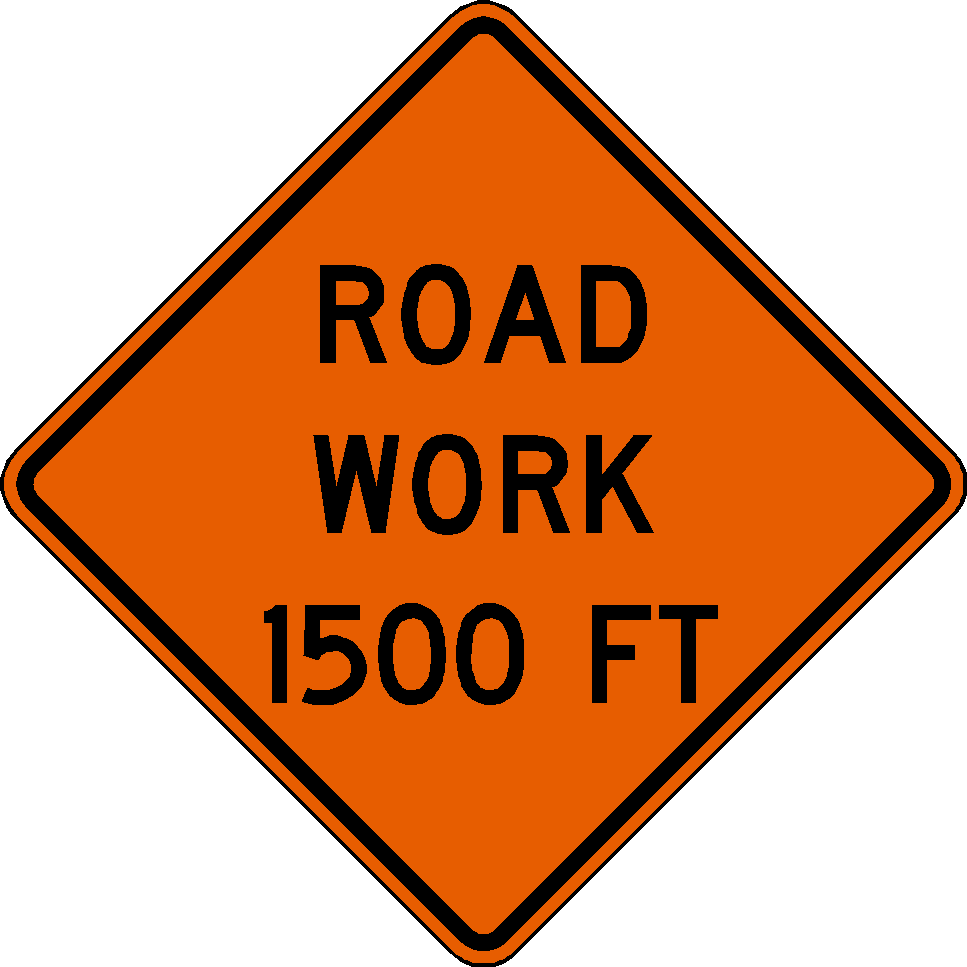 CW20-1-15 – Real Traffic Signs