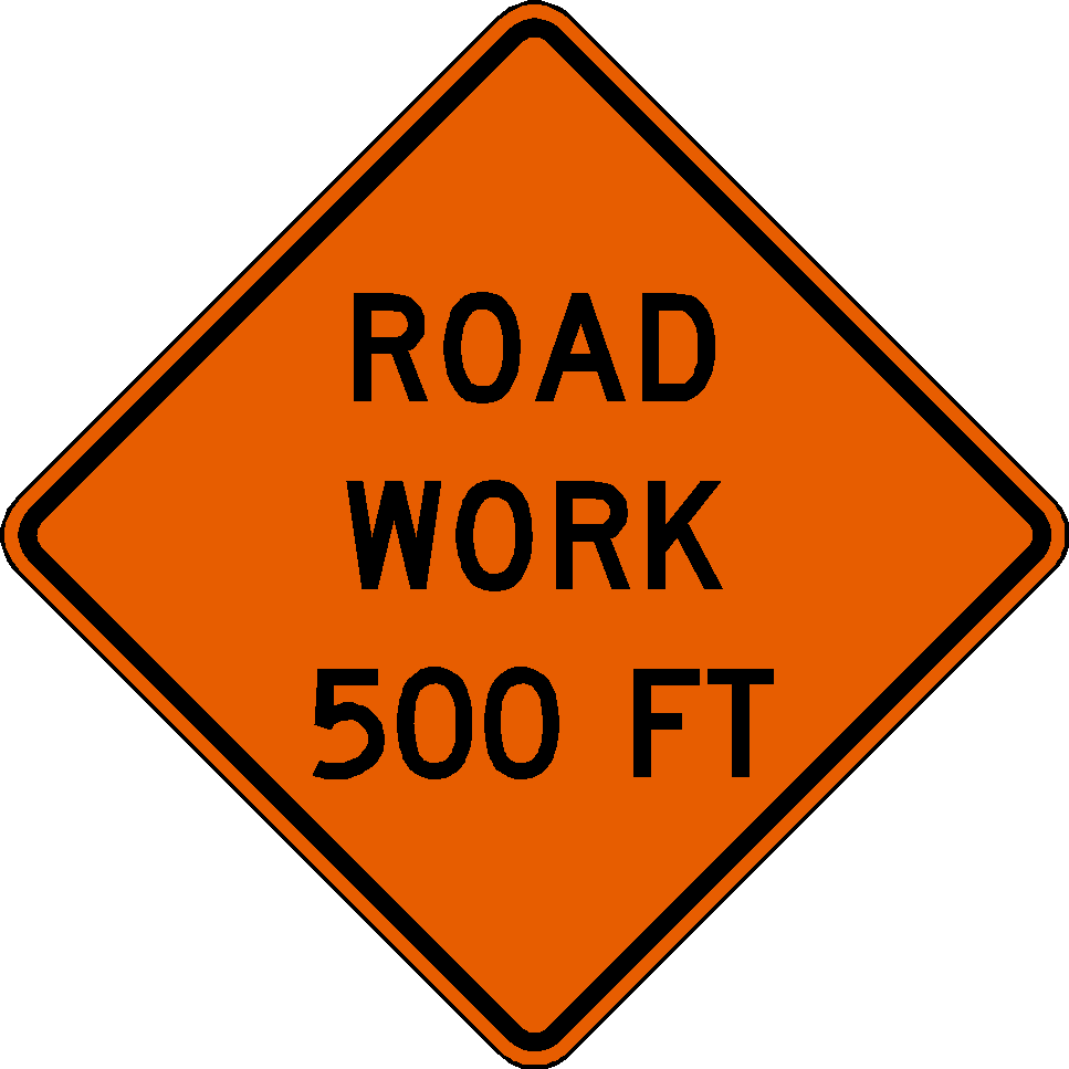 CW20-1-5 – Real Traffic Signs